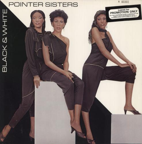 The Pointer Sisters Black & White US Promo vinyl LP album (LP record) (840443)