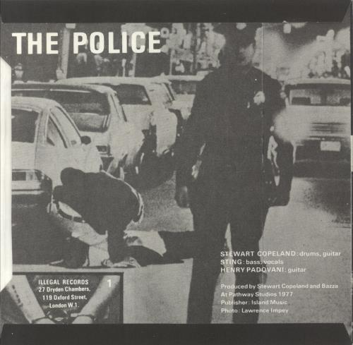 The Police Fall Out - 4th UK 7" vinyl single (7 inch record / 45) (822556)