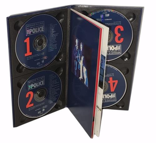 The Police Message In A Box US 4-CD album set (774172)