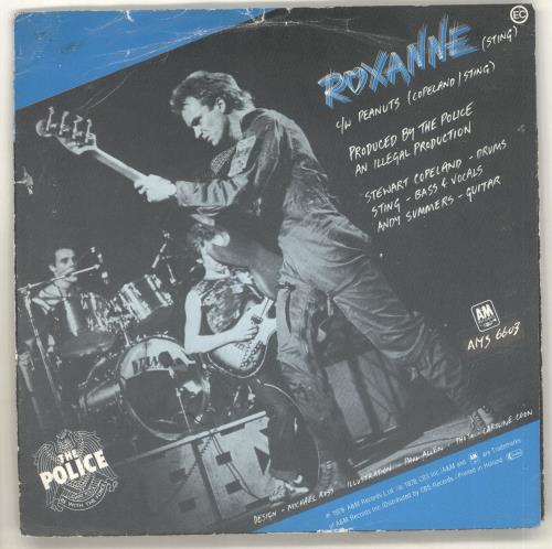 The Police Roxanne - EX Dutch 7" vinyl single (7 inch record / 45) (717484)