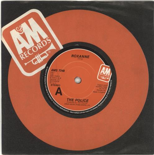 The Police Roxanne UK 7" vinyl single (7 inch record / 45) (690558)
