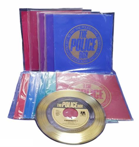 The Police The Police Box - Sealed Japanese 7" single box set (309558)