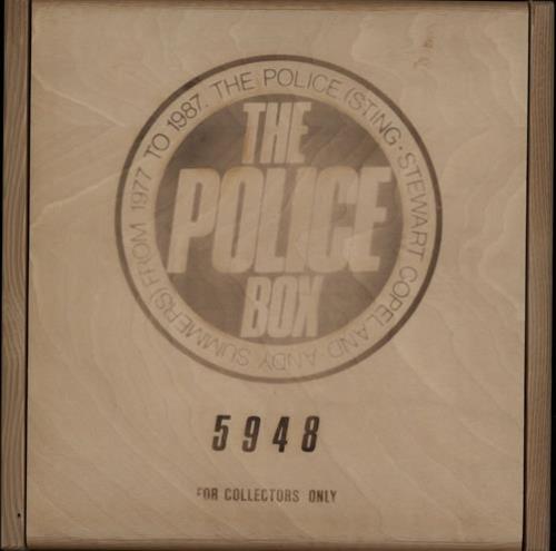 The Police The Police Box - Slipcase + Obi Japanese 7" single box set ...