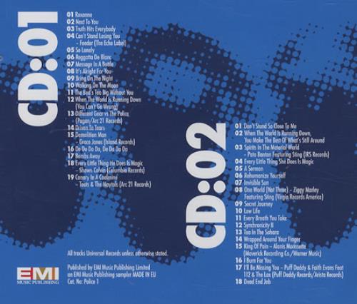 The Police The Police UK Promo 2 CD album set (Double CD) (420263)