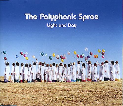 The Polyphonic Spree Light And Day UK Promo CD single (CD5 / 5") (294391)
