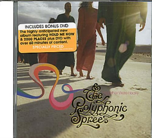 The Polyphonic Spree Together We're Heavy US 2-disc CD/DVD set (304159)