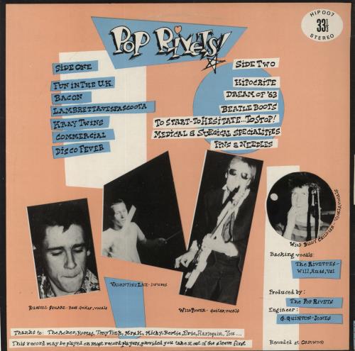 The Pop Rivets Greatest Hits UK vinyl LP album (LP record) (801328)