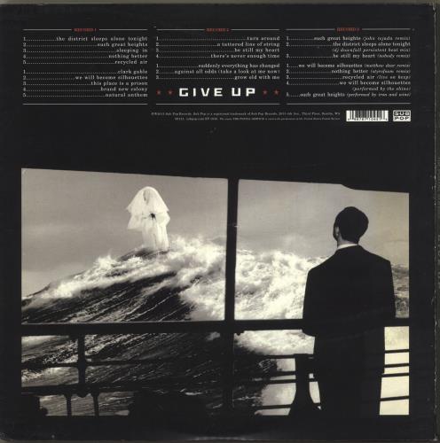 The Postal Service Give Up - 10th Anniversary Edition US 3-LP vinyl ...