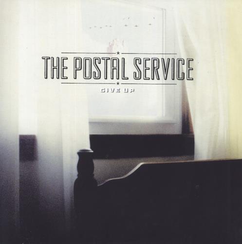 The Postal Service Give Up US vinyl LP album (LP record) (810064)