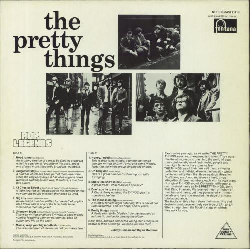 The Pretty Things The Pretty Things Dutch vinyl LP album (LP record ...