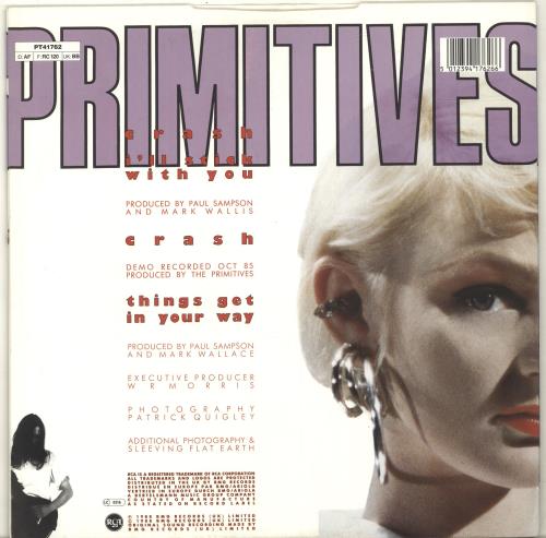The Primitives Crash + Poster UK 12" vinyl single (12 inch record ...