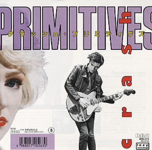 The Primitives Crash Japanese Promo 7" vinyl single (7 inch record / 45 ...