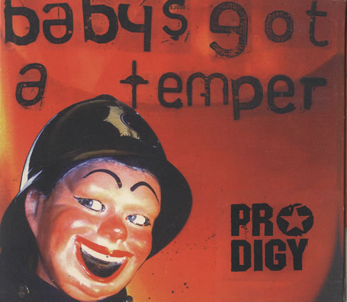 The Prodigy Babys Got A Temper UK 2-disc CD/DVD set (458712)