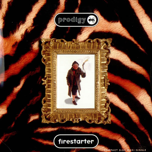 The Prodigy Firestarter US CD single (CD5 / 5") (65233)