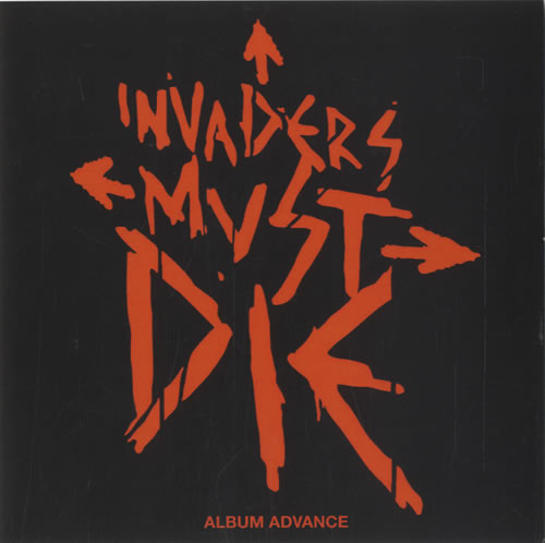 The Prodigy Invaders Must Die US Promo CD-R acetate (471682)