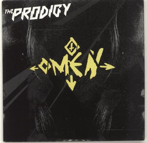 The Prodigy Omen UK Promo CD single (CD5 / 5") (691321)