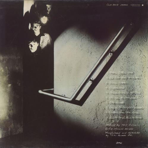 The Radiators From Space Ghosttown UK vinyl LP album (LP record) (129357)