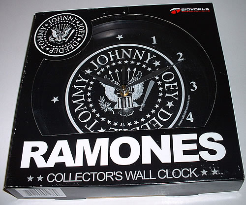 The Ramones 1-2-3-4 Clock UK memorabilia (326468) PC81745RAM