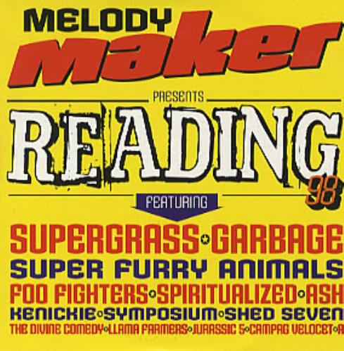 The Reading Festival Reading 98 UK Promo CD album (CDLP) (320614)