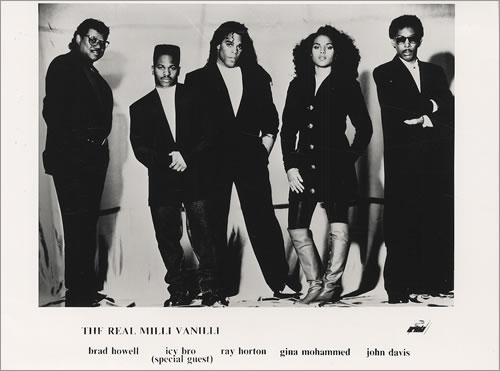 The Real Milli Vanilli Set of Publicity Photographs UK Promo photograph ...