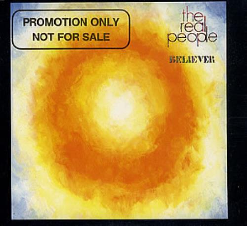 The Real People Believer Australian Promo CD album (CDLP) (356049)