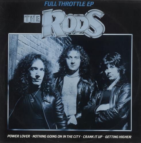 The Rods Full Throttle EP UK 12" vinyl single (12 inch record / Maxi ...