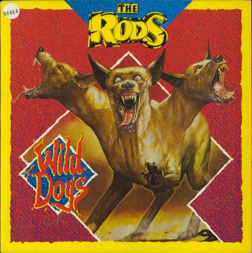 The Rods Wild Dogs - Promo Stamp UK vinyl LP album (LP record) (826027)