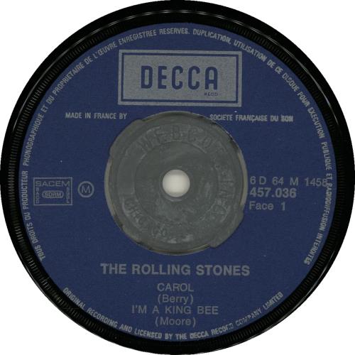 The Rolling Stones Carol EP - Boxed Label French 7" vinyl single (7 ...