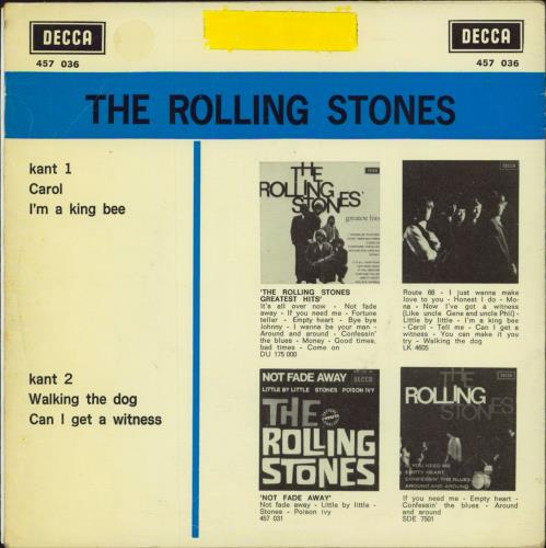 The Rolling Stones Carol Dutch 7" vinyl single (7 inch record / 45 ...