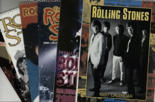 The Rolling Stones Collection of 6 Calendars UK calendar (585618) 6 ...