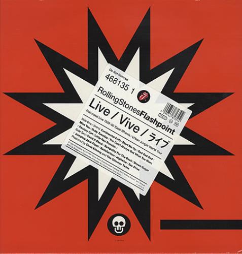 The Rolling Stones Flashpoint UK vinyl LP album (LP record) (127226)