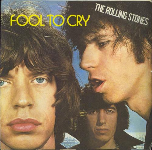 The Rolling Stones Fool To Cry Yugoslavian 7" vinyl single (7 inch record / 45) (776085)