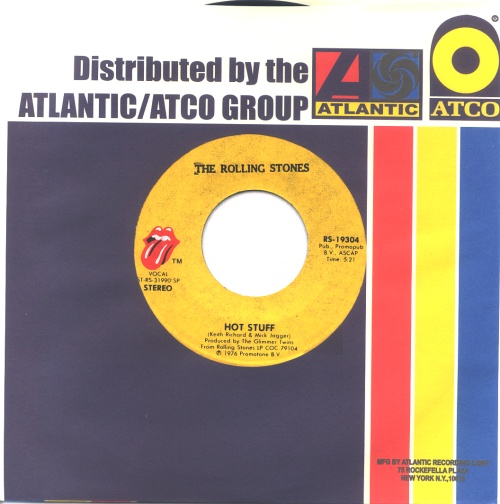 The Rolling Stones Hot Stuff US 7" vinyl single (7 inch record / 45 ...