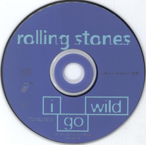 The Rolling Stones I Go Wild US Promo CD single (CD5 / 5") (42049)
