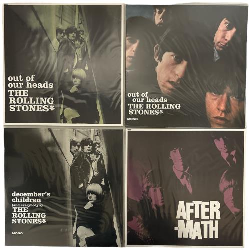 The Rolling Stones In Mono - Black Vinyl UK Vinyl Box Set (828085)
