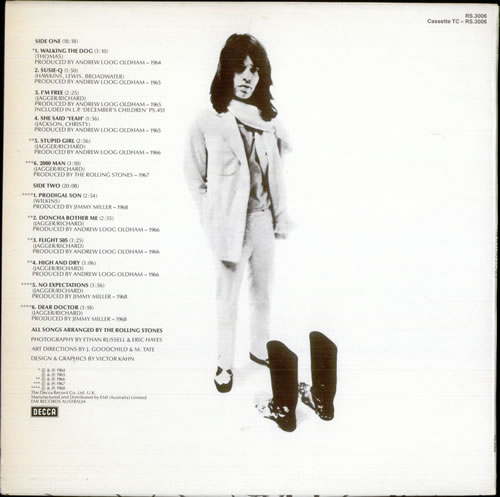 The Rolling Stones Limited Edition Collectors Item - 1st Australian ...