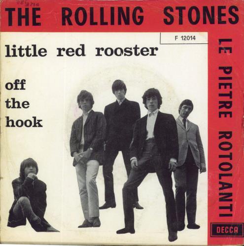 The Rolling Stones Little Red Rooster - Red p/s Italian 7" vinyl single ...