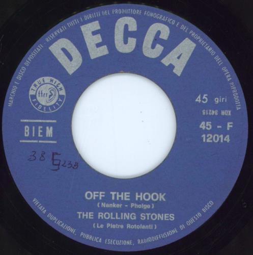 The Rolling Stones Little Red Rooster - Red p/s Italian 7" vinyl single ...