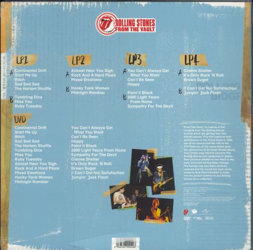 The Rolling Stones Live At The Tokyo Dome - Sealed UK 4-LP vinyl album ...