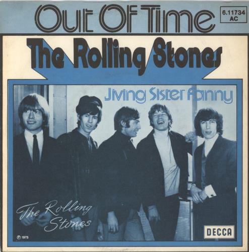 The Rolling Stones Out Of Time German 7" vinyl single (7 inch record ...