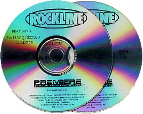 The Rolling Stones Rockline US 2 CD album set (Double CD) (224981)