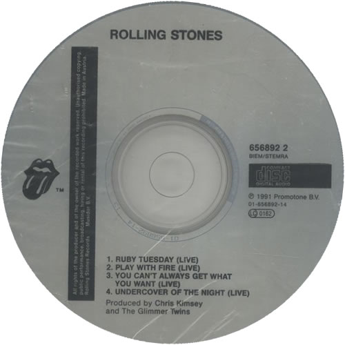 The Rolling Stones Ruby Tuesday - Maxi - Plastic Case Dutch CD single ...