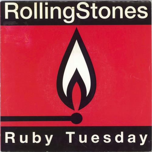 The Rolling Stones Ruby Tuesday Spanish Promo 7" vinyl single (7 inch ...