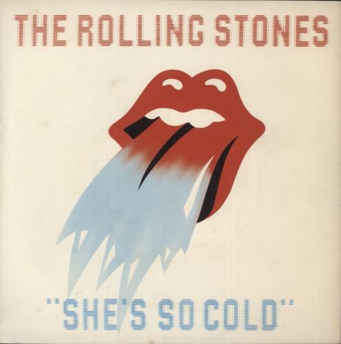 The Rolling Stones She's So Cold - 4pr + Sleeve UK 7" vinyl single (7 ...