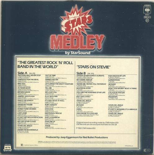 The Rolling Stones Stars Medley UK vinyl LP album (LP record) (617386)