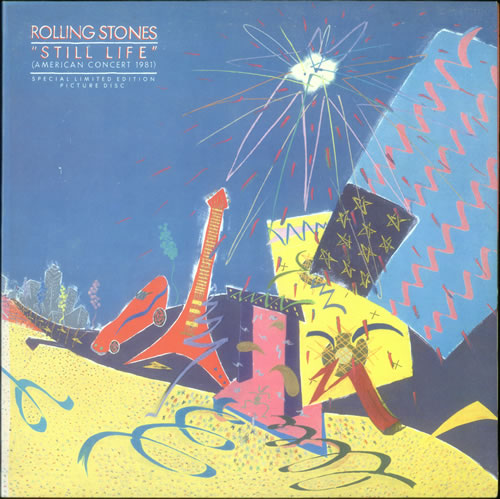 The Rolling Stones Still Life US picture disc LP (vinyl picture disc ...