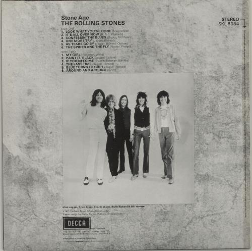 The Rolling Stones Stone Age UK vinyl LP album (LP record) (677459)