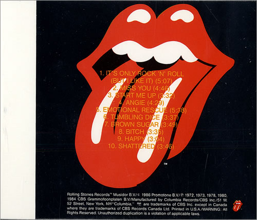 The Rolling Stones Stones On CD: A Radio Sampler US Promo CD album ...
