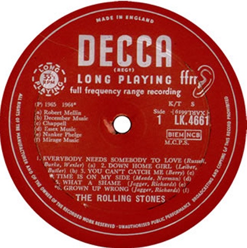 The Rolling Stones The Rolling Stones No. 2 - 2nd UK vinyl LP album (LP record) (51152)