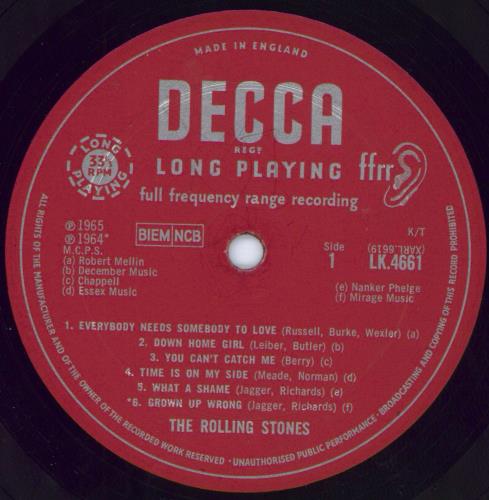 The Rolling Stones The Rolling Stones No. 2 - 6th - VG UK vinyl LP album (LP record) (793934)